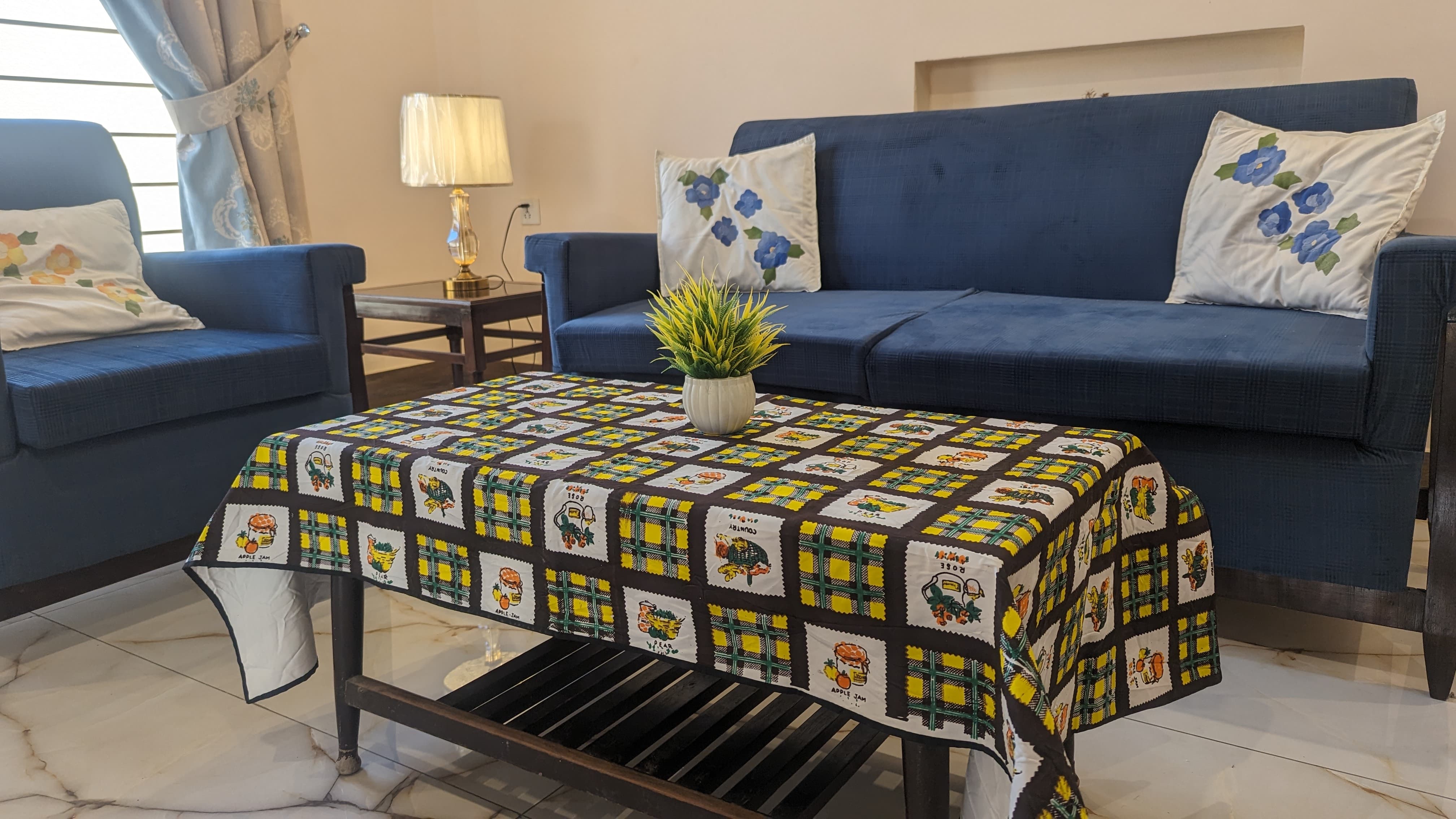 30"x60" Coated Cloth Printed Table Sheet, Dastarkhwan | Daraz.pk