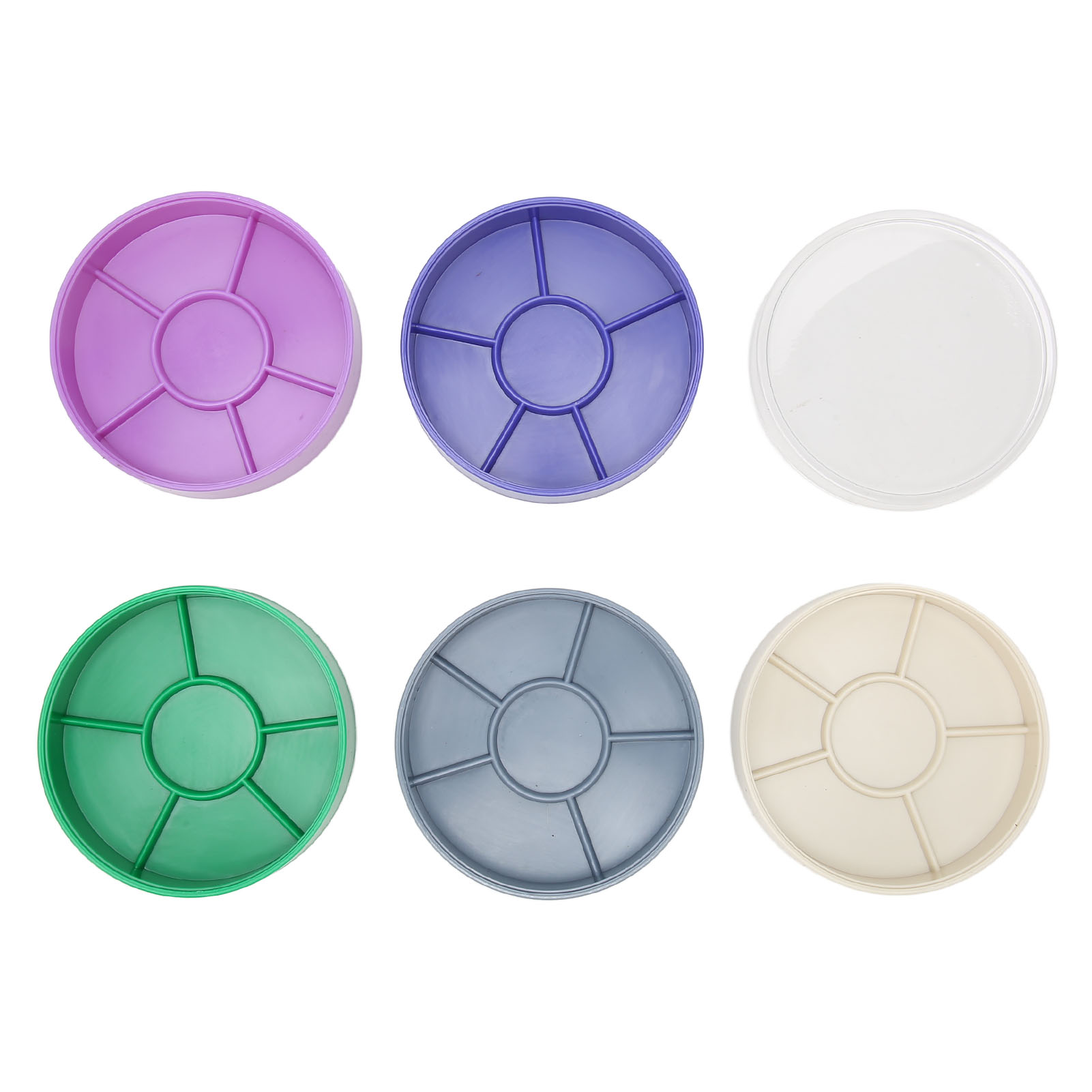 Watch Parts Storage Box 5 Layer Compartment Colorful Watch Parts ...