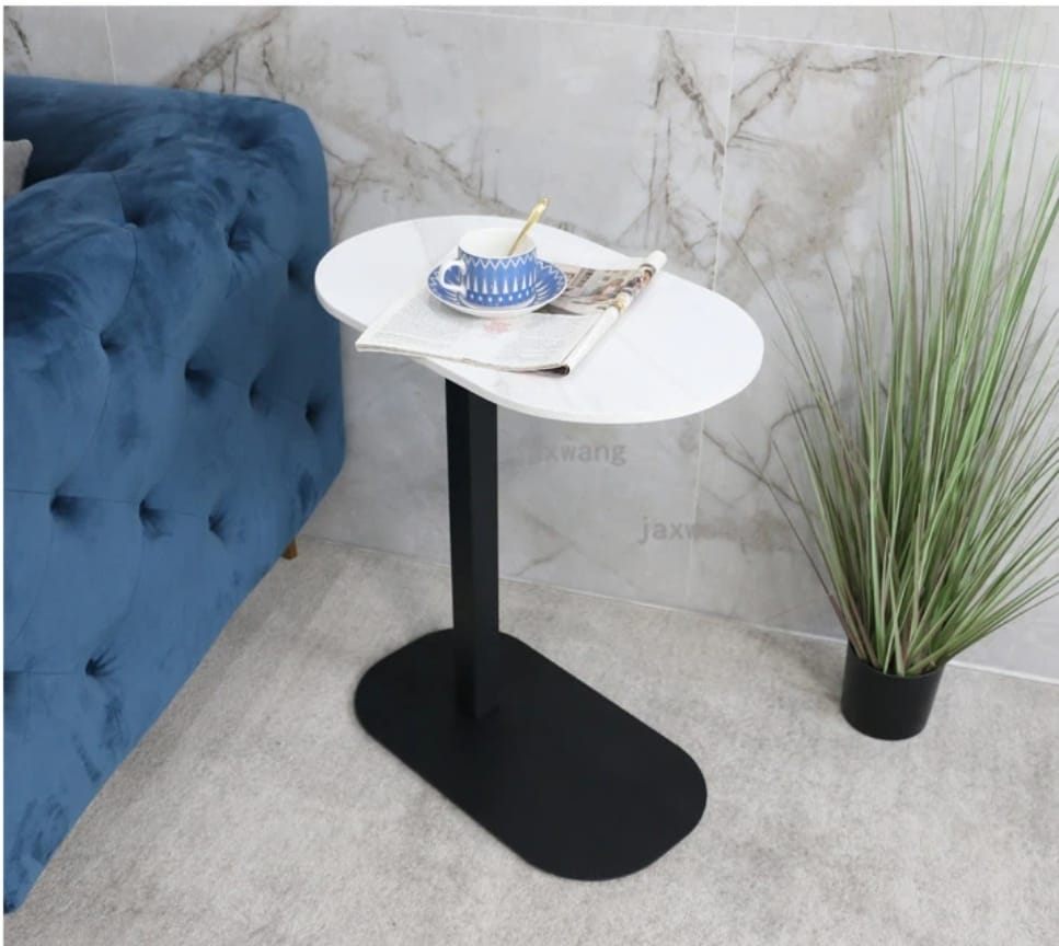 Oval Shaped Table 'C' Shaped Laptop Table, Coffee Table, C Sofa Side ...