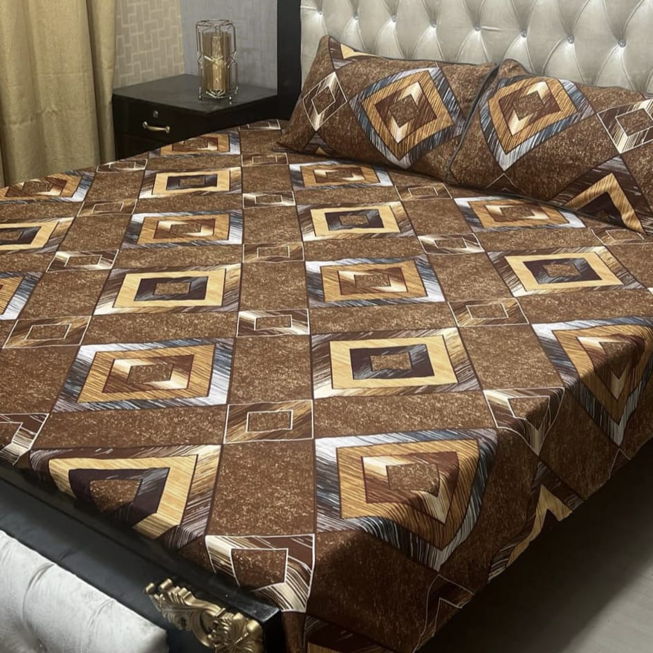 Premium Soft Cotton Bed Sheet in Trendy Colors | Daraz.pk