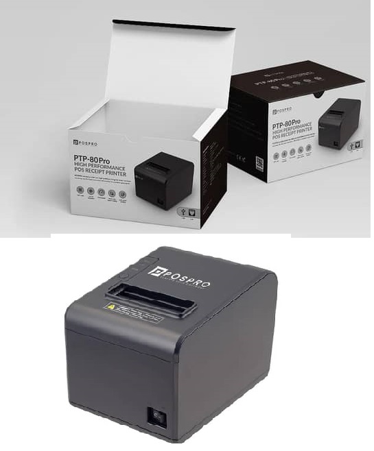 Thermal Receipt POS Printer PTP 80 Pro USB+LAN / High performance POS ...