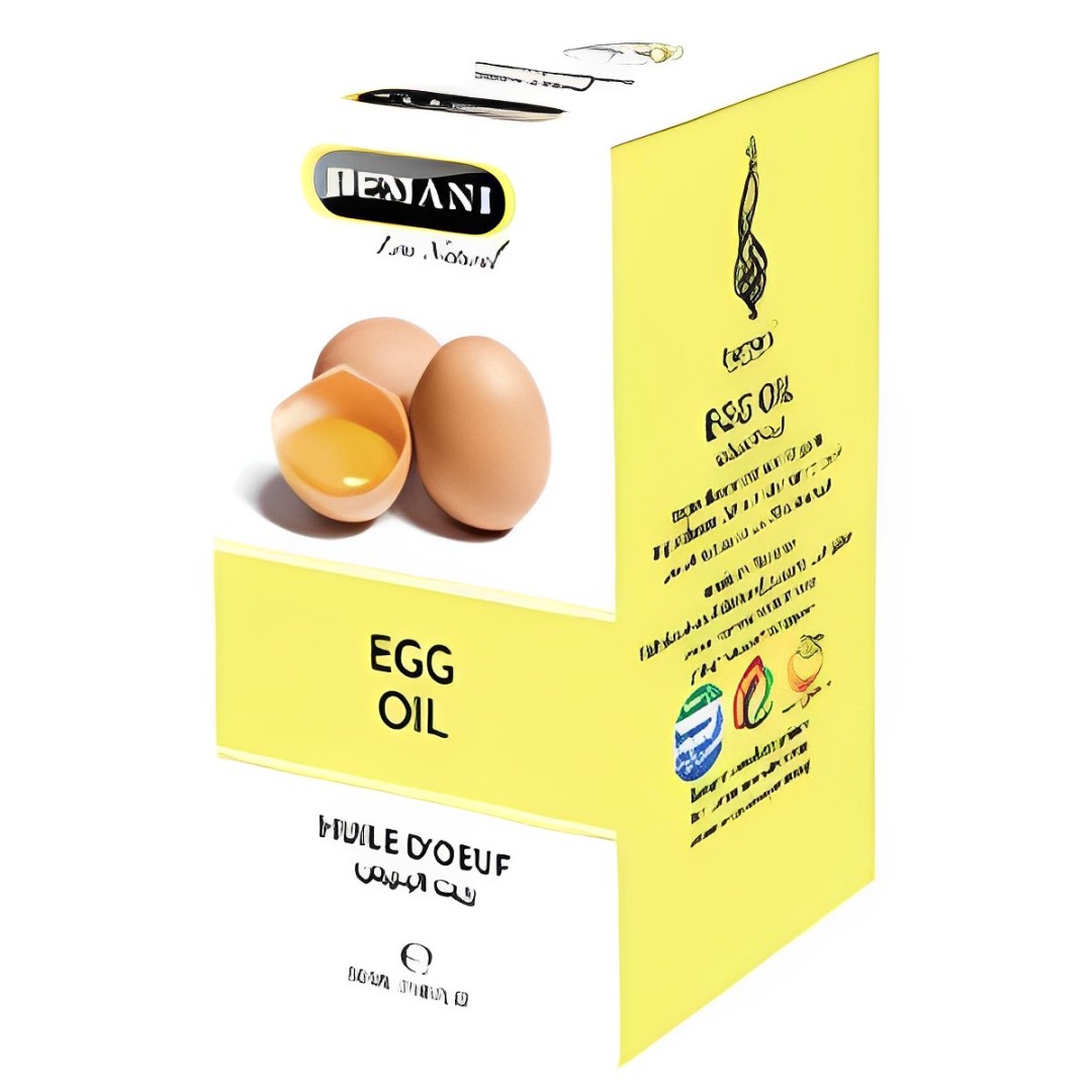 𝗛𝗘𝗠𝗔𝗡𝗜 𝗟𝗜𝗩𝗘 𝗡𝗔𝗧𝗨𝗥𝗔𝗟 - EGG OIL 30ML | Daraz.pk