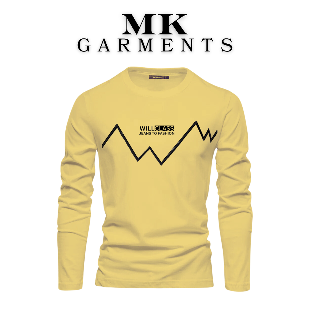 MK Garments - T Shirt Men Autumn Men Long Sleeve T-shirt Stripe Shirt ...