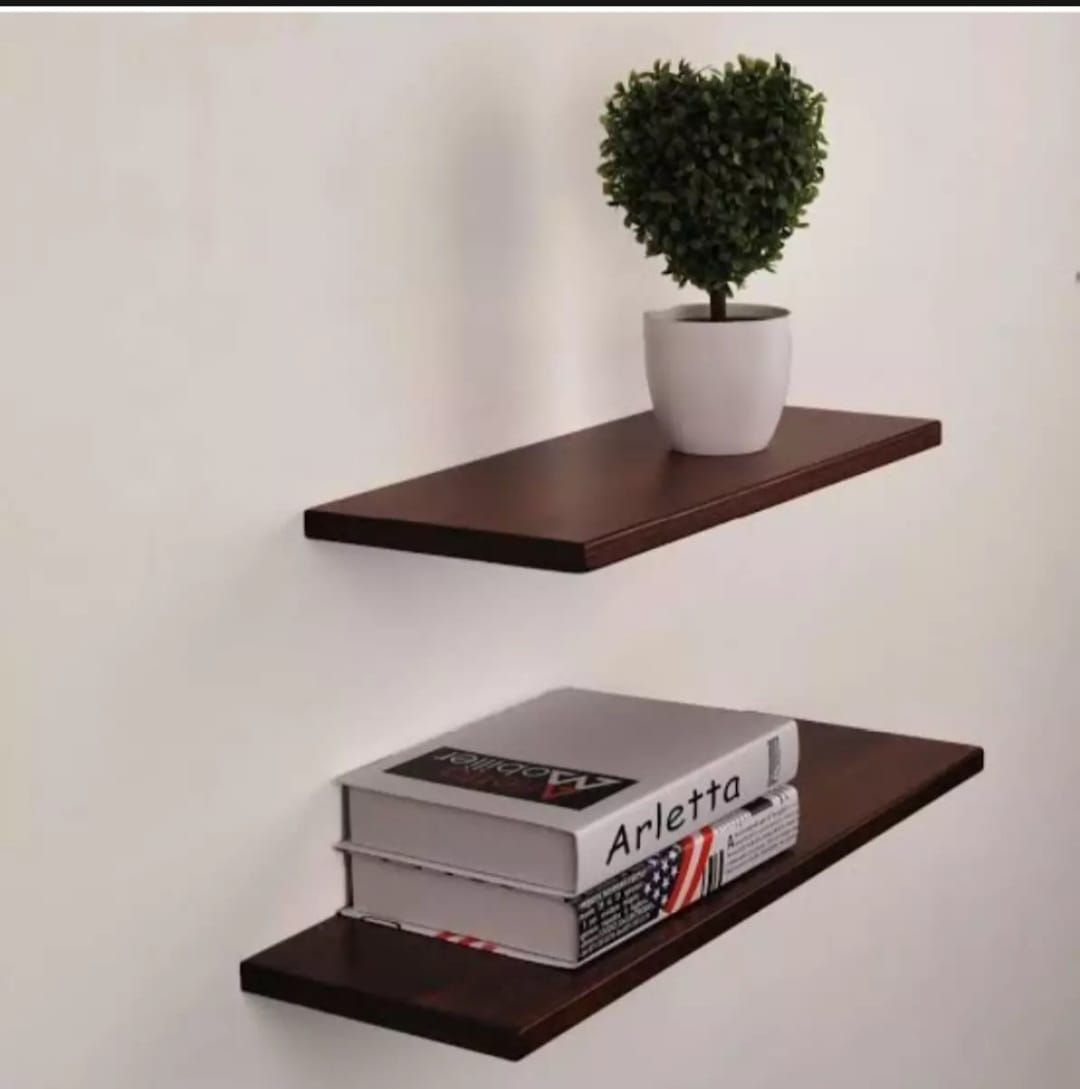 Wall hanging Floating Shelves Book Shelf Wall mounted shelf Wooden ...