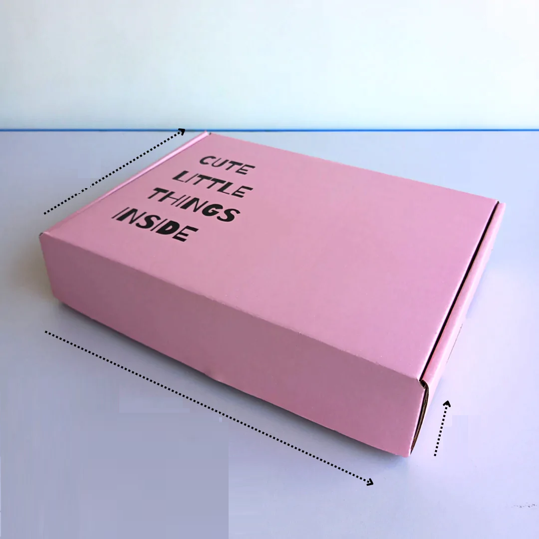 Beautifull Pink Boxes Size 6X4X2 Inches - Hard Laminated Pink Boxes For ...