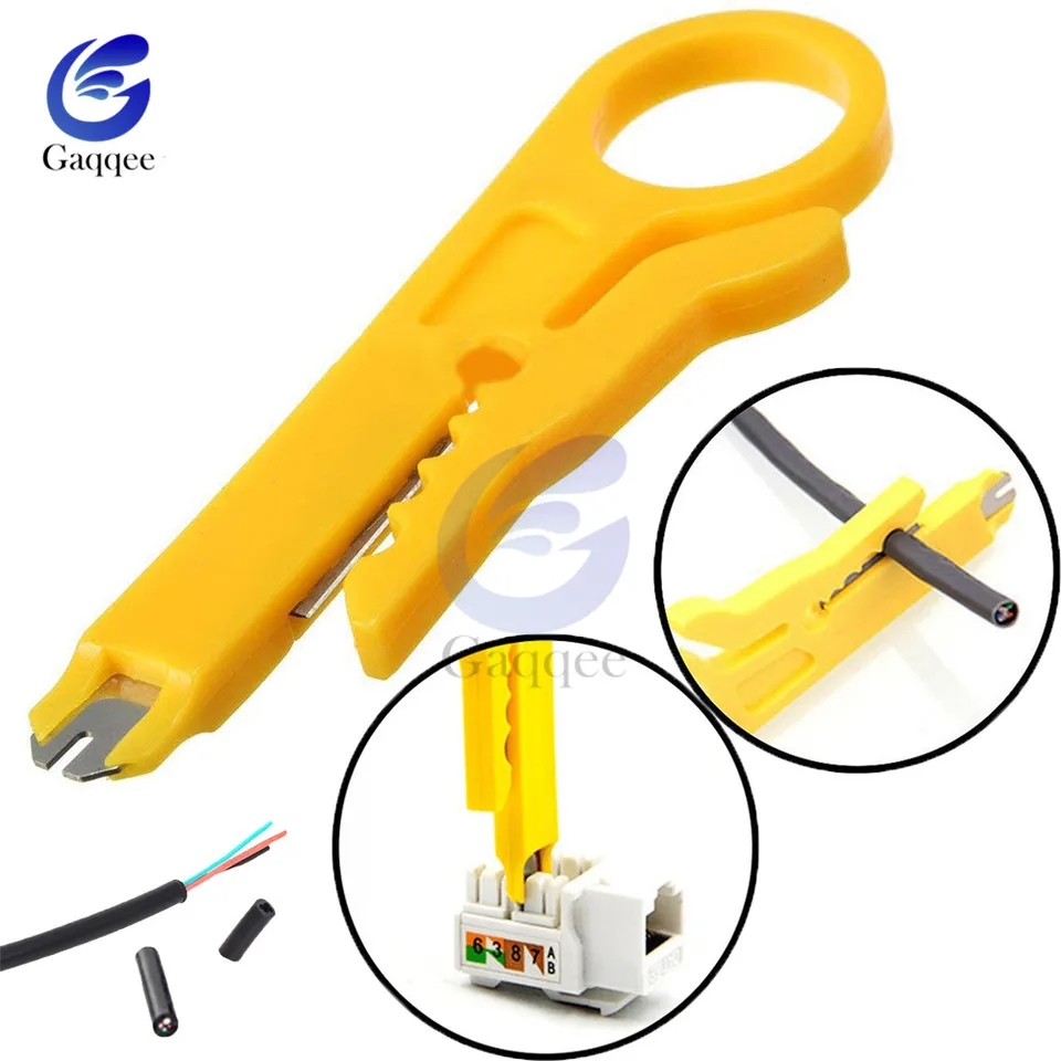 Wire Cutter Tools Easy And Safe To Use , Punch Down Wires On Modular ...
