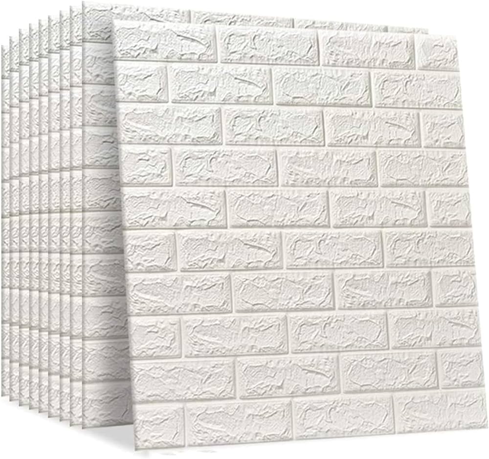 3D Brick Wall paper -Wall Stickers Self Adhesive Wallpaper Sheets 3mm ...