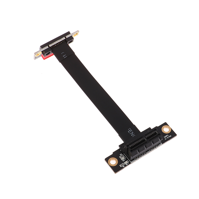 PCIE X1 Riser Cable Dual 90 Degree Right Angle Extension Cable PCI ...