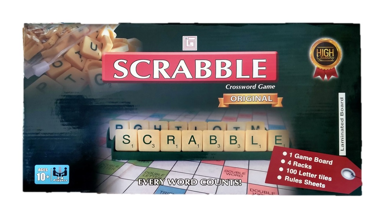 Premium Scrabble Board Game Hard Laminated Board 15x15 Inches Large ...