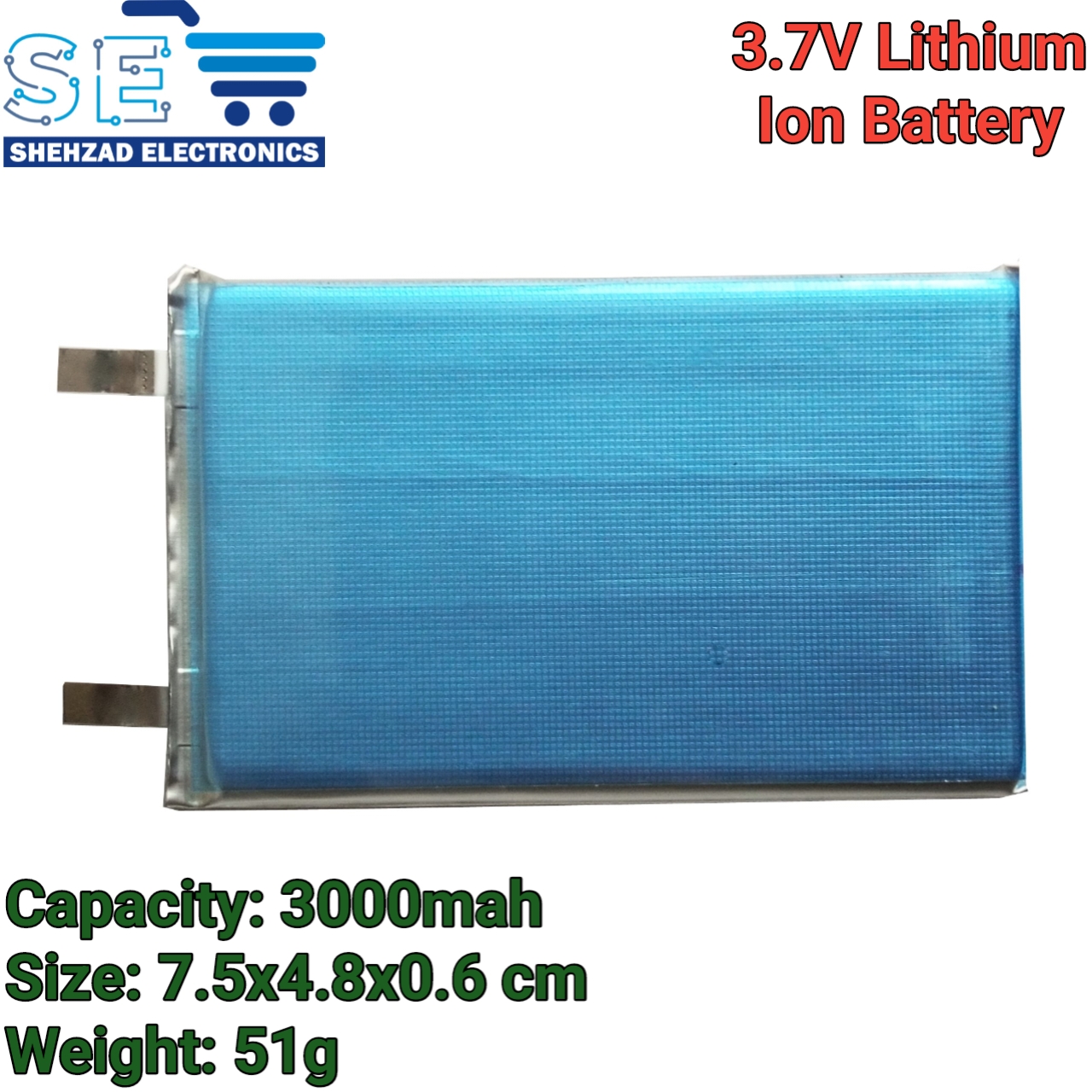 3.7V 350mah to 10000mah Rechargeable Batteries Lithium Li-Po Polymer ...