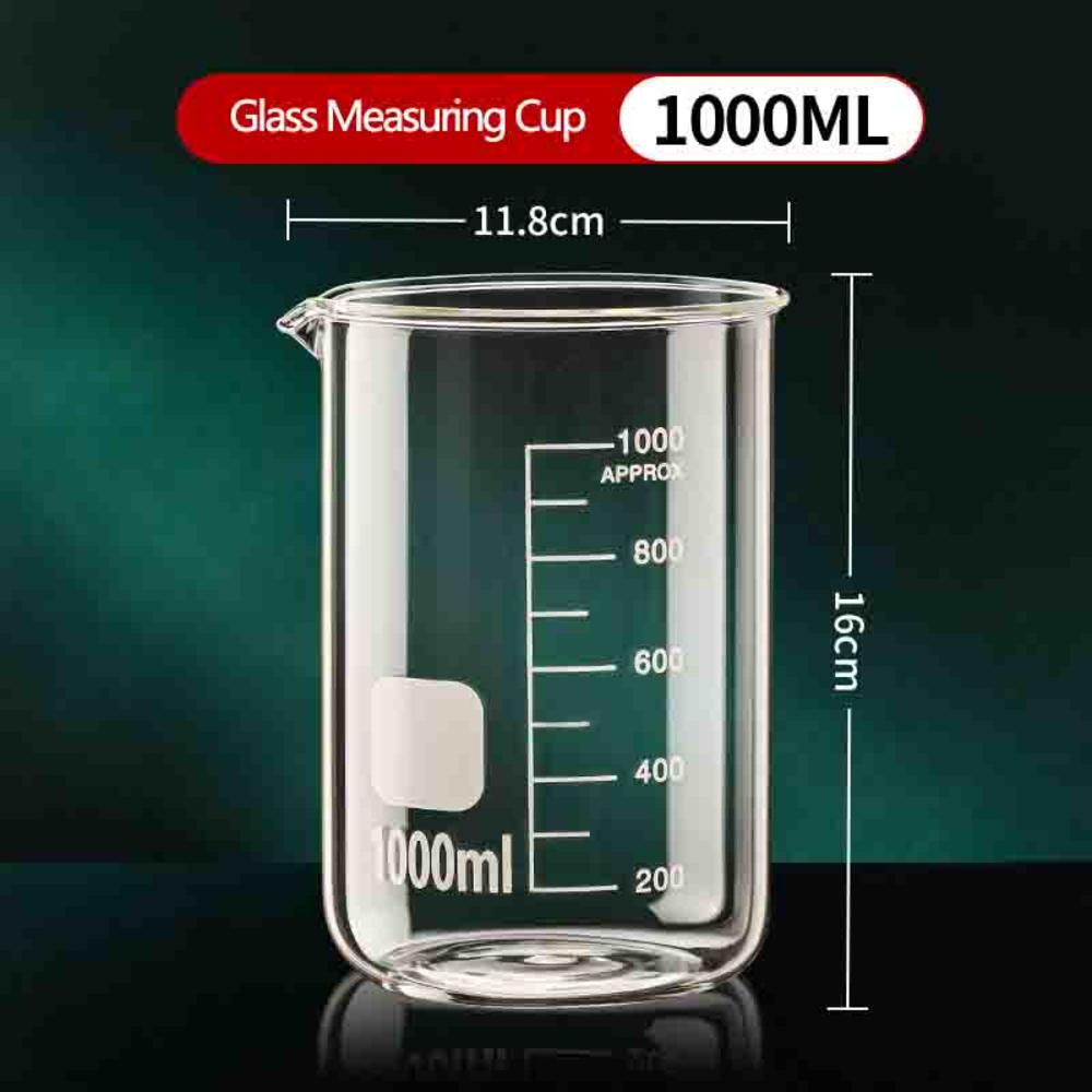 50ml/100ml/150ml/250ml/500ml/1000ml Measuring Cup Easy-to-read ...
