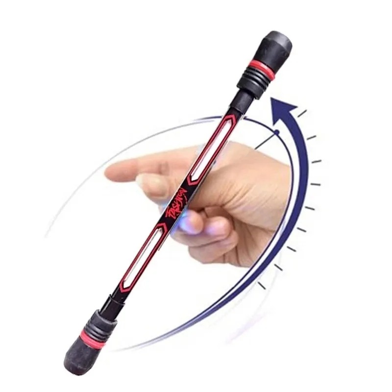 01 Piece of Spinning Writing Pen Student Relieve Stress Rotating ...