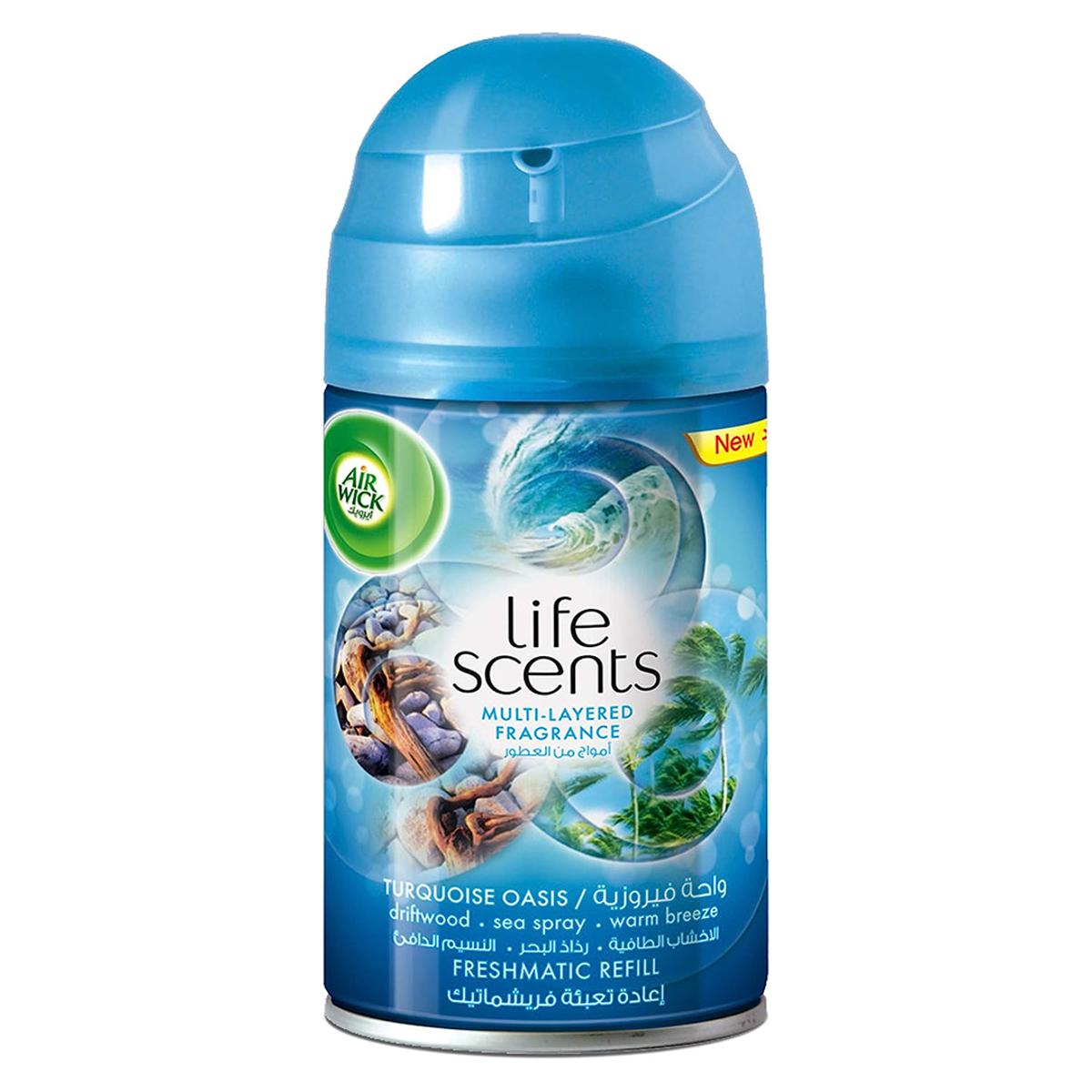 Air Wick Air Freshener Freshmatic Refill Life Scents Turquoise Oasis ...