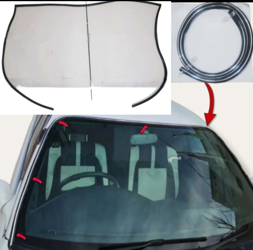 Toyota Corolla Indus Front Glass Rubber Windshield Moulding Color For ...