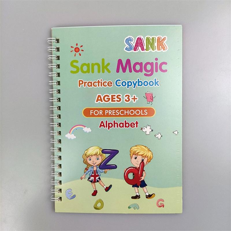 Magic Practice Copybook(4 BOOKS+10 INK REFILL) , Magic Book For ...