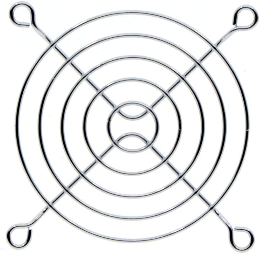 80mm Fan Grills Metal Mesh Finger Guard Protective Net Fan Grill ...