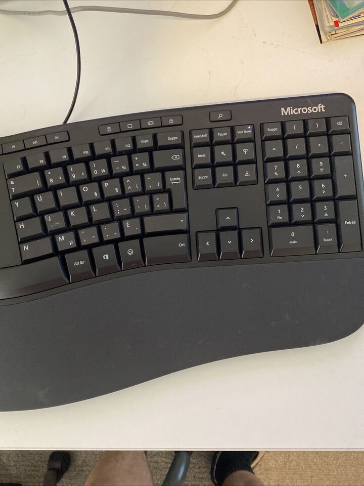 Microsoft Multimedia Ergonomic Refurbished Keyboard - Black | Daraz.pk