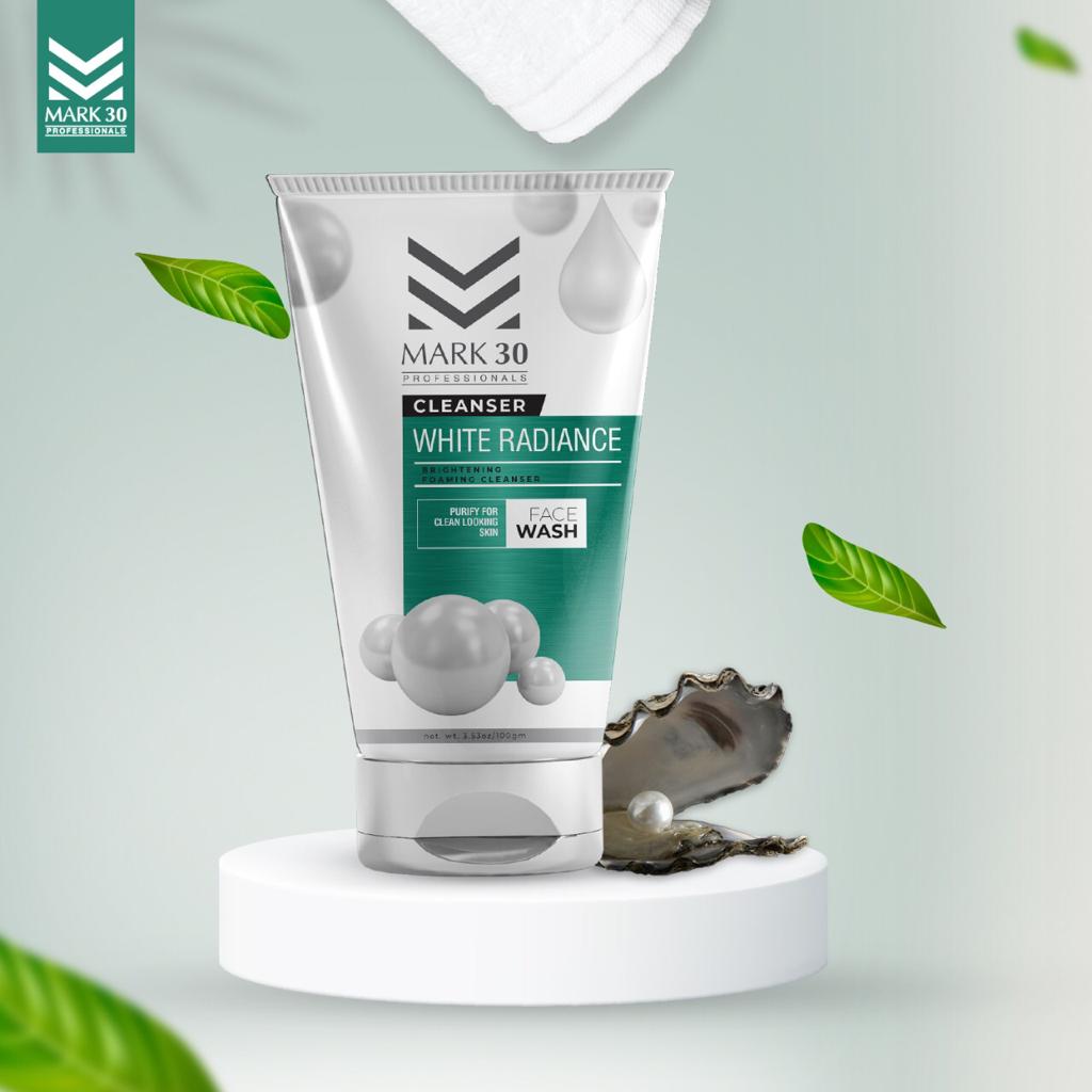 Mark 30 White Radiance Face Wash|Face Wash 100g | Removes Impurities ...