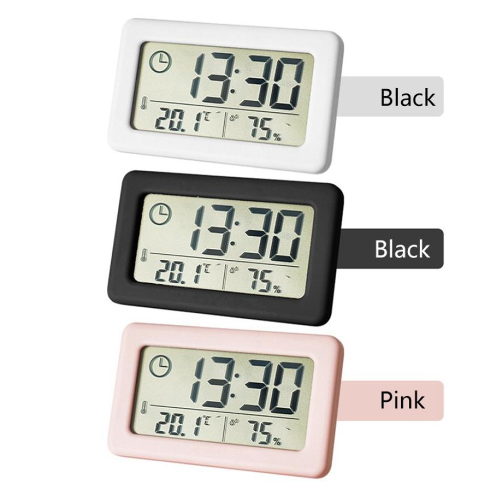 LED Digital Clock Electronic Digital Screen Desktop Clock -White | Daraz.pk