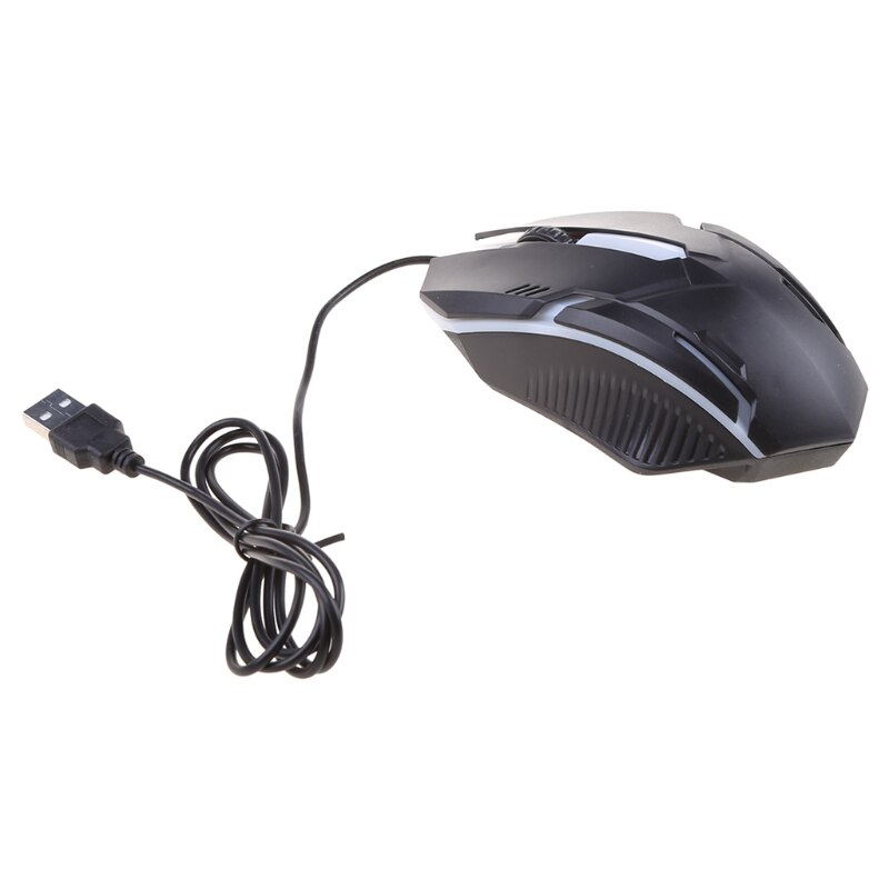 Ergonomic Wired Gaming Mouse Button LED 2000 DPI USB Computer Mouse ...