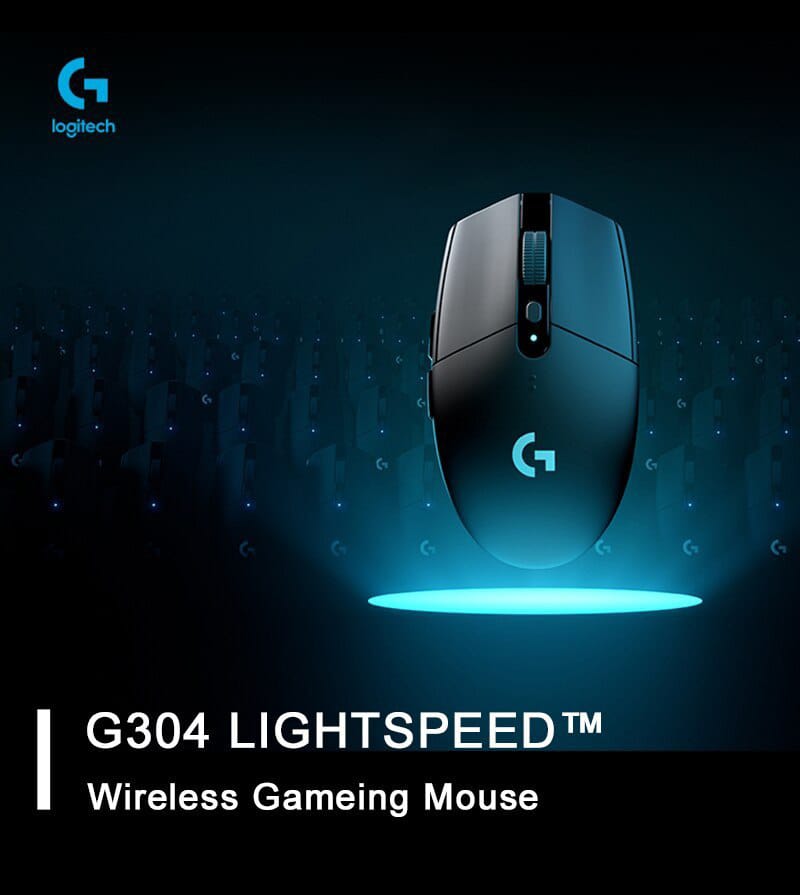 Logitech Lightspeed G304 Wireless Gaming Mouse Hero Sensor 12000DPI | Daraz.pk