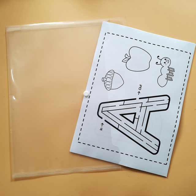 26 ABC A-Z Alphabet Letters teaching Preschool Homework Workbook Baby ...