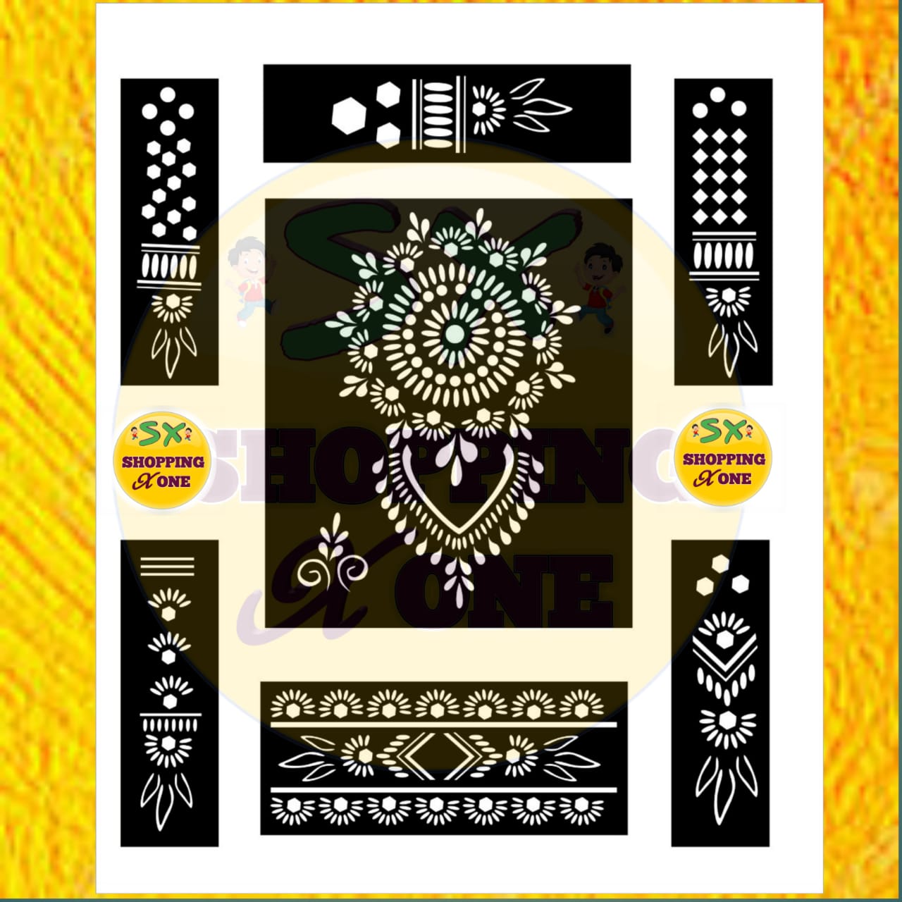 Mehndi sticker Mehndi design | Daraz.pk