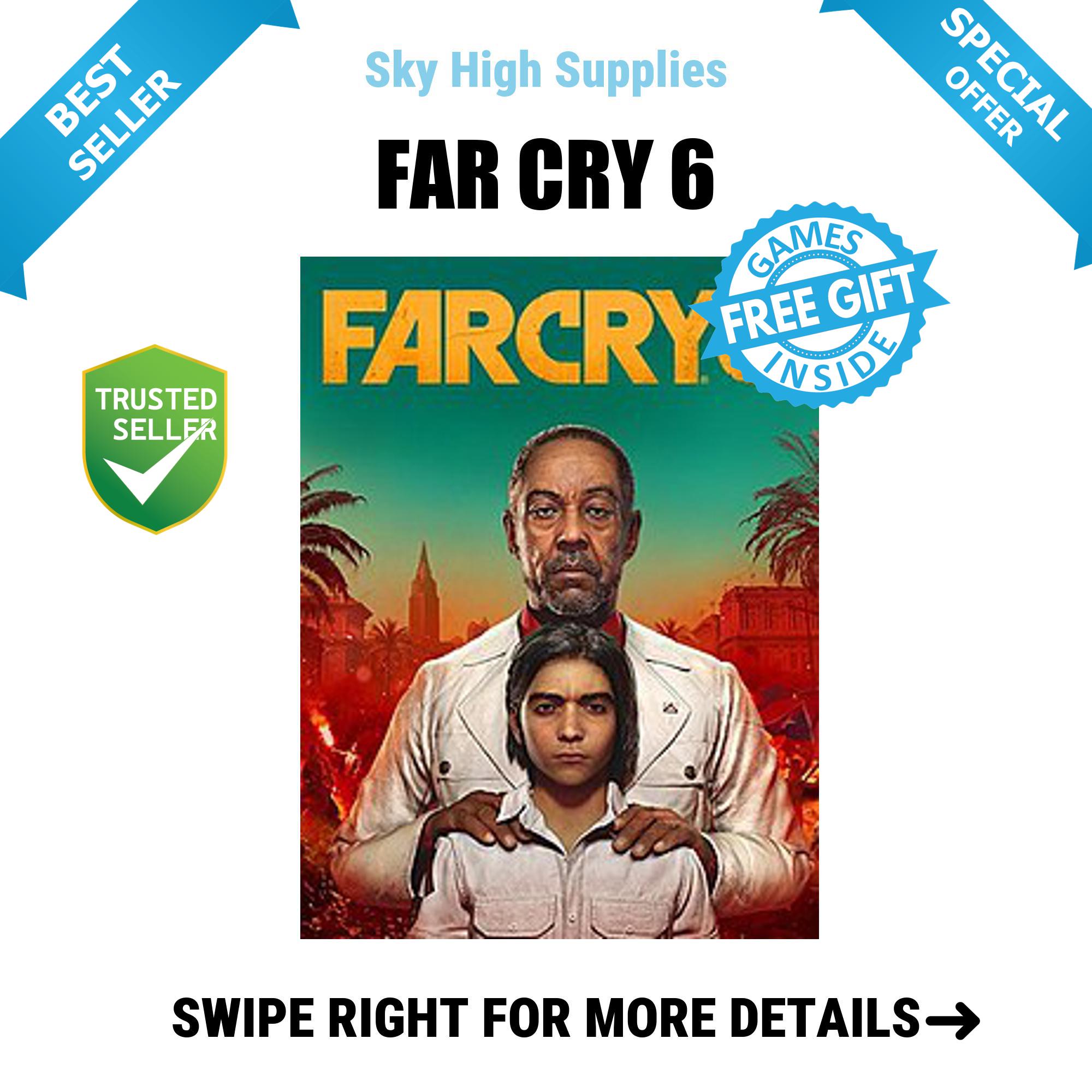 FAR CRY 6 - GAME FOR PC (GOOGLE DRIVE/ MEDIAFIRE) - QR CODE + GIFT ...