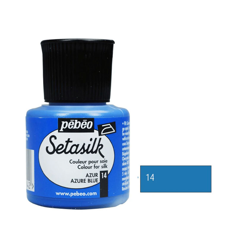 Pebeo Silk Paint - 45 ml Bottle - Setasilk silk paint Made in France 20 ...