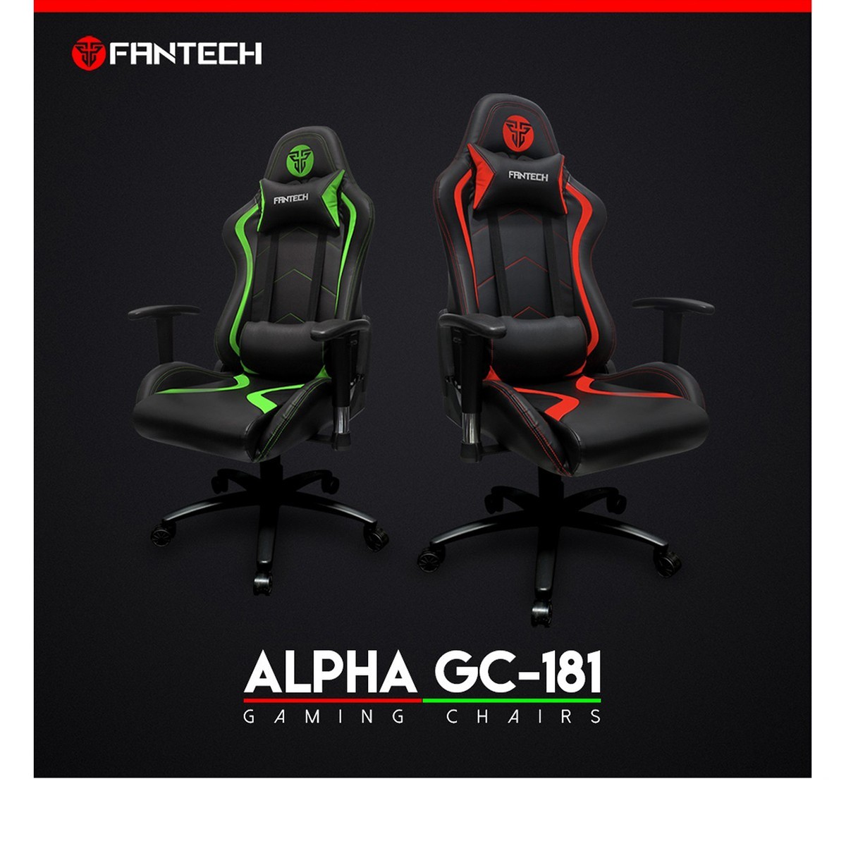 FANTECH ALPHA GC-181 / GC- 184 Gaming Chair With Lumbar Support Class 4 ...
