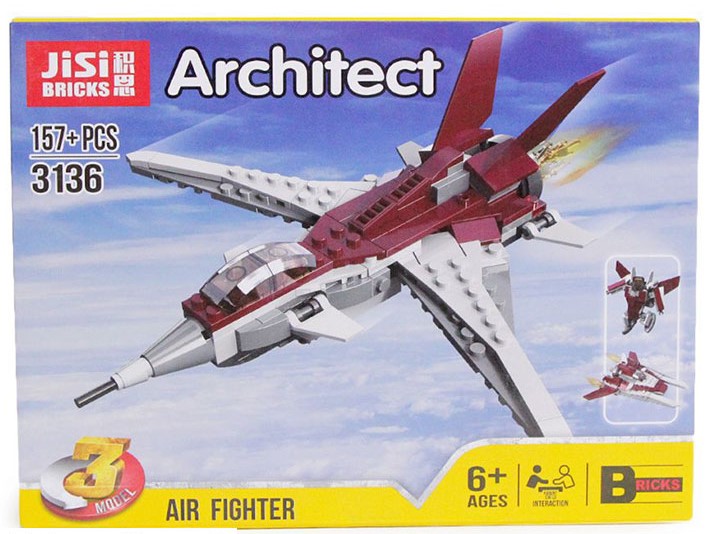 Architect 3in1 Technic Air Fighter Building Blocks Bricks Toys | Daraz.pk