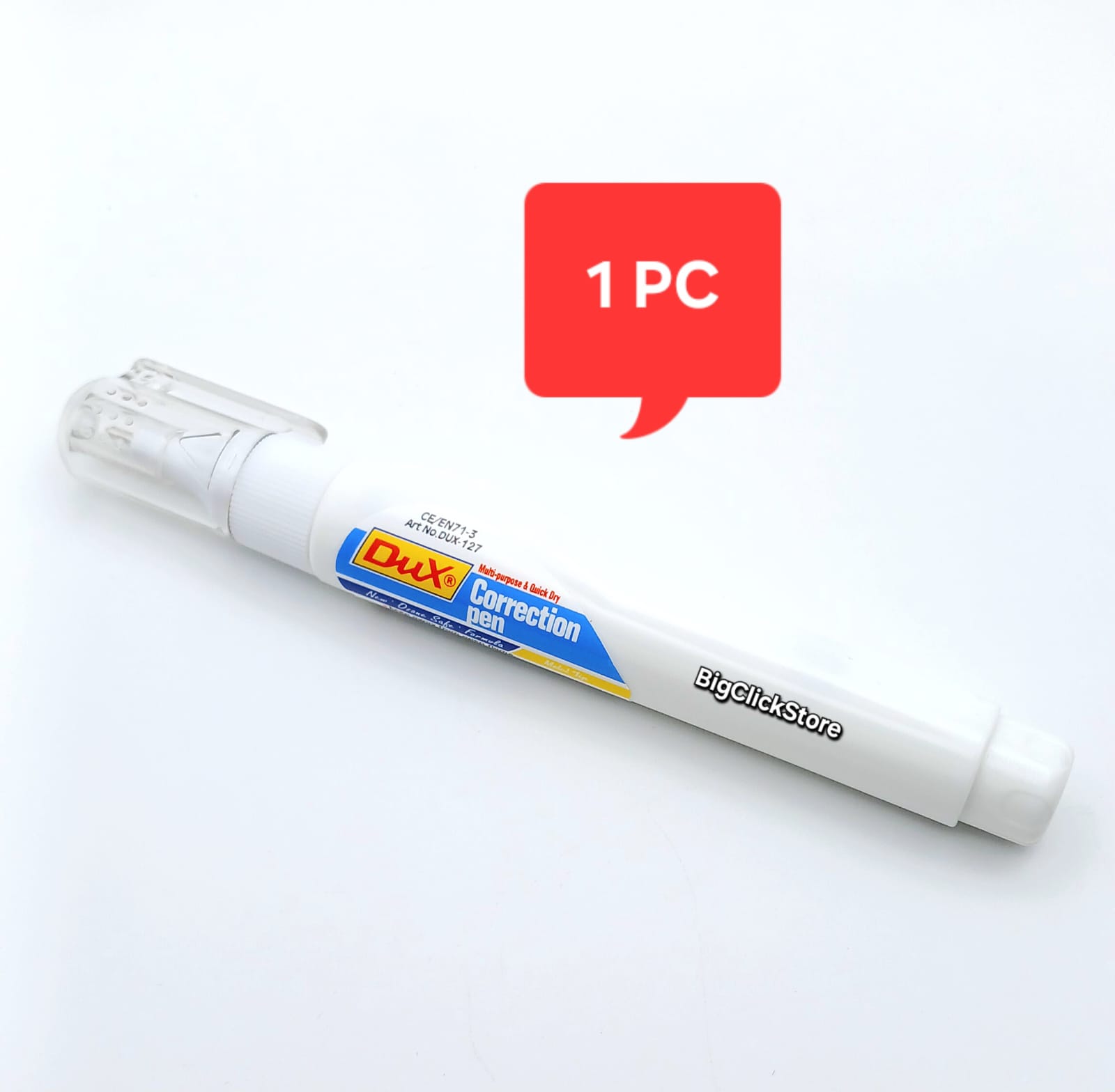 Correction Pen (7ml) - Dux Whitener - Whito Pen - Metal Tip Correction ...