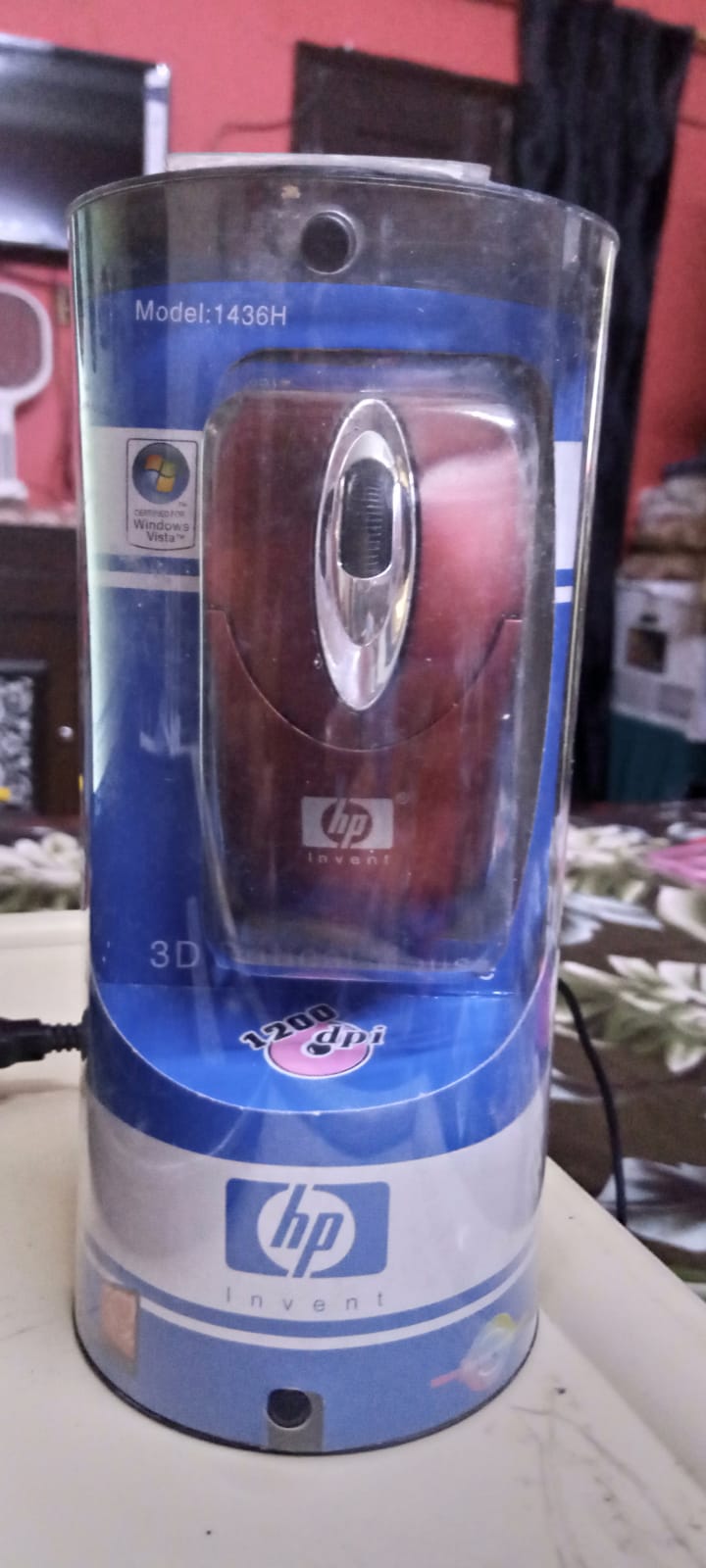 HP 3D Mini Optical Mouse Model:1436H 1200 dpi | Daraz.pk