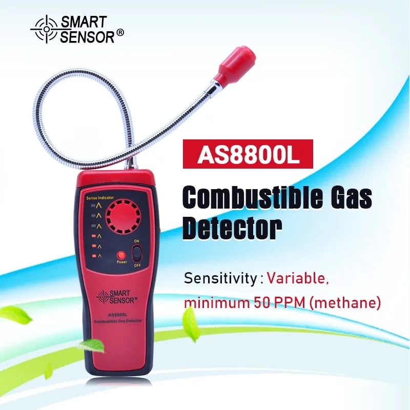 Gas Analyzer Gas Detector Port Flammable Natural Gas Leak Location ...