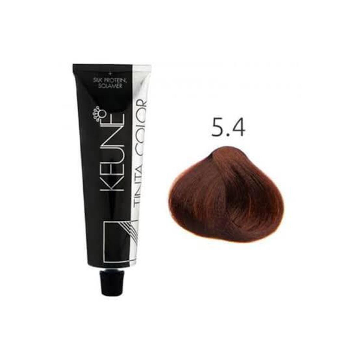 Tinta Hair Color 5.4-Light Copper Brown Tube 60ml | Daraz.pk