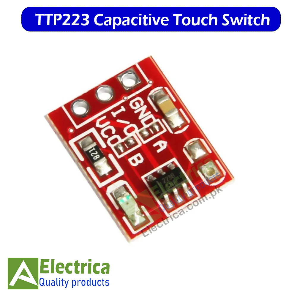 Single Channel Sensor TTP223 Touch Button Module Self-Locking/No ...