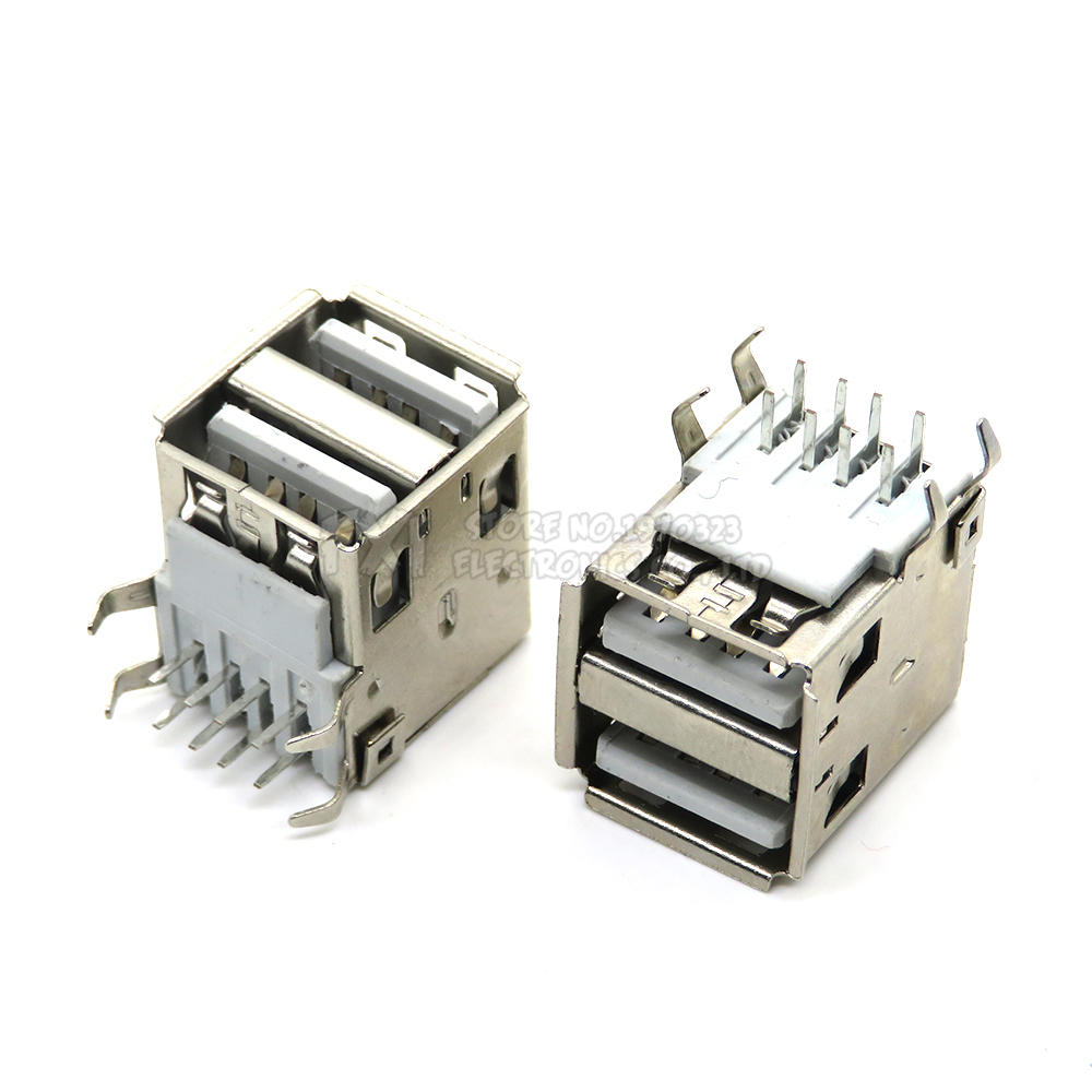 5PCS USB Type A Standard Port Female Male Solder Jacks Connector Socket ...