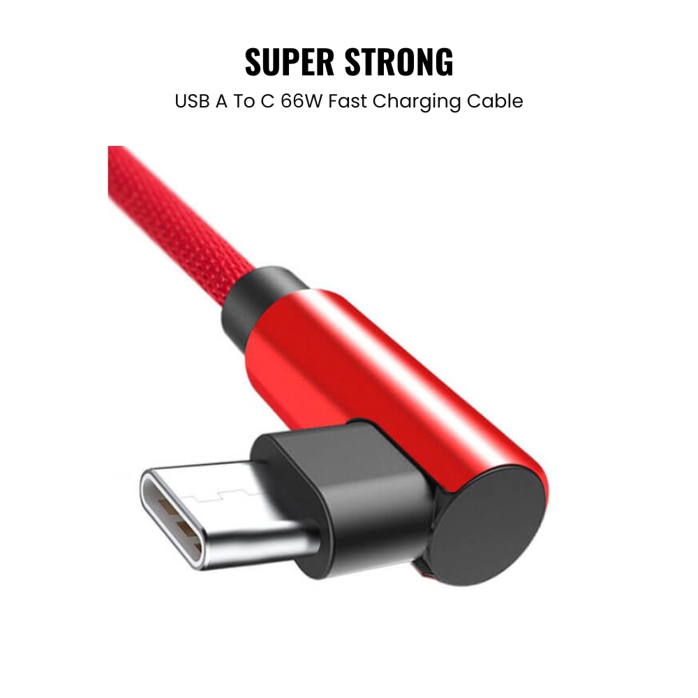 EXVT USB C-Type Cable [2 Meter], 3A Quick Charging Cable for Fast Data ...