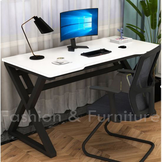 Large Gaming Desk Set 48 inch PC Gaming Table Ergonomic Gamer Computer ...