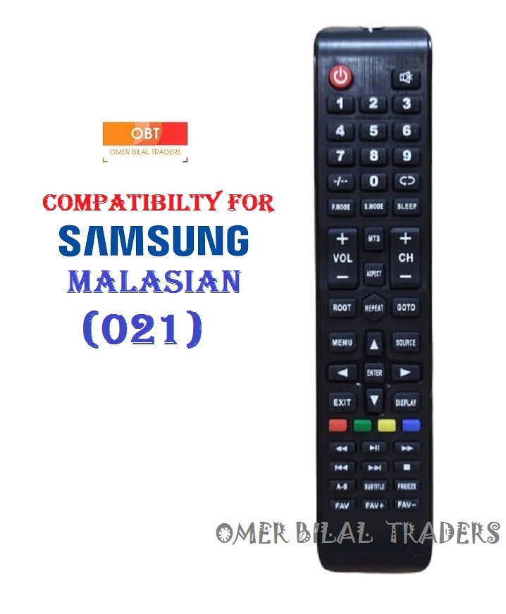 Samsung MALAYSIA LCD & LED TV Remote Control (Model 021) | Daraz.pk