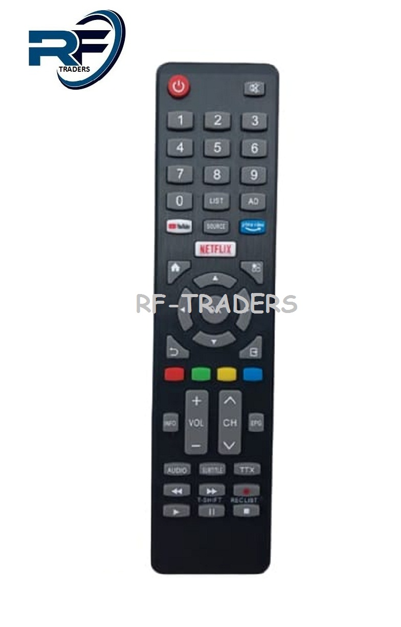 EcoStar Remote For Smart LED TV with YouTub & Netflex & Prime Video ...