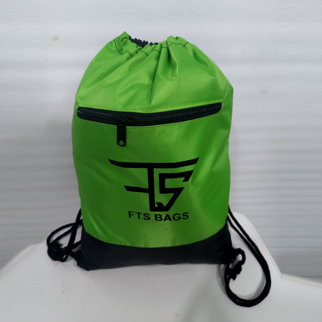 FTS Drawstring Bag with pocket / Sling Bag / Dori bags | Daraz.pk