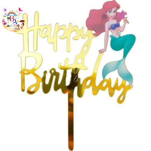 Cartoon Theme Acrylic Cake Topper Multi Cartoons Cake Topper | Daraz.pk