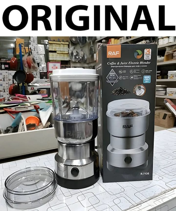 RAF 2 in 1 Original Mini Electric Grinder and Juicer Blender | Coffee ...