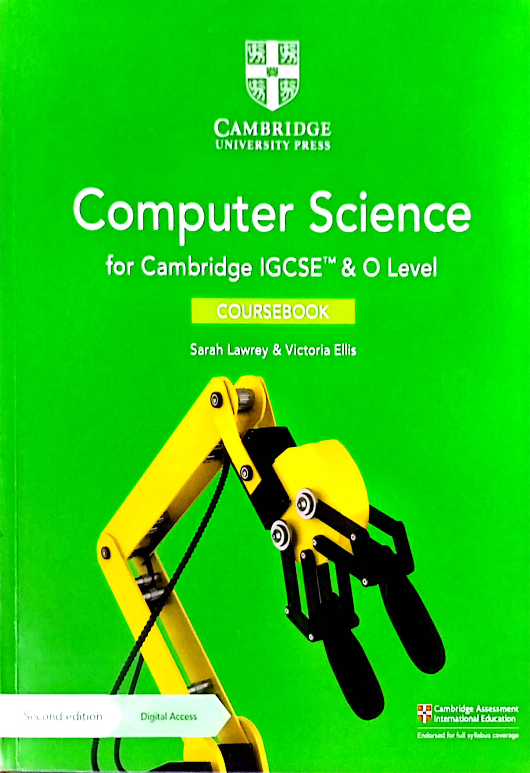 Computer Science For Cambridge IGCSE & O Level (Coursebook) By Sarah ...