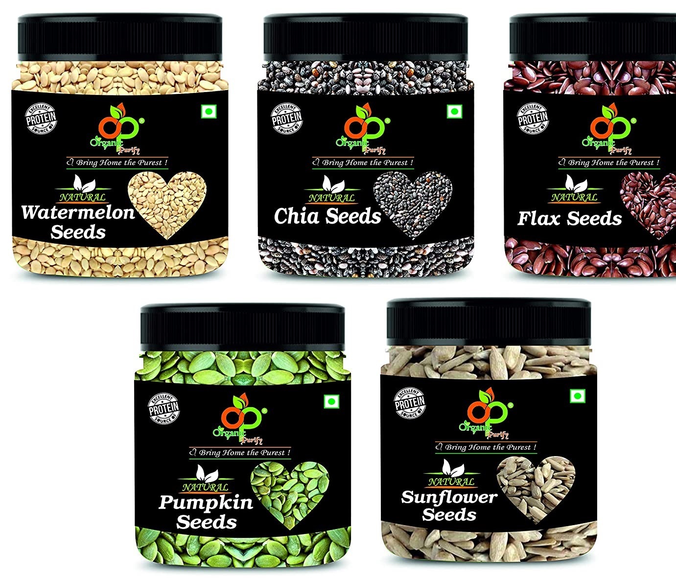 Organic Purify Immunity Booster High Rich Protein Jar Pack Combo of ...