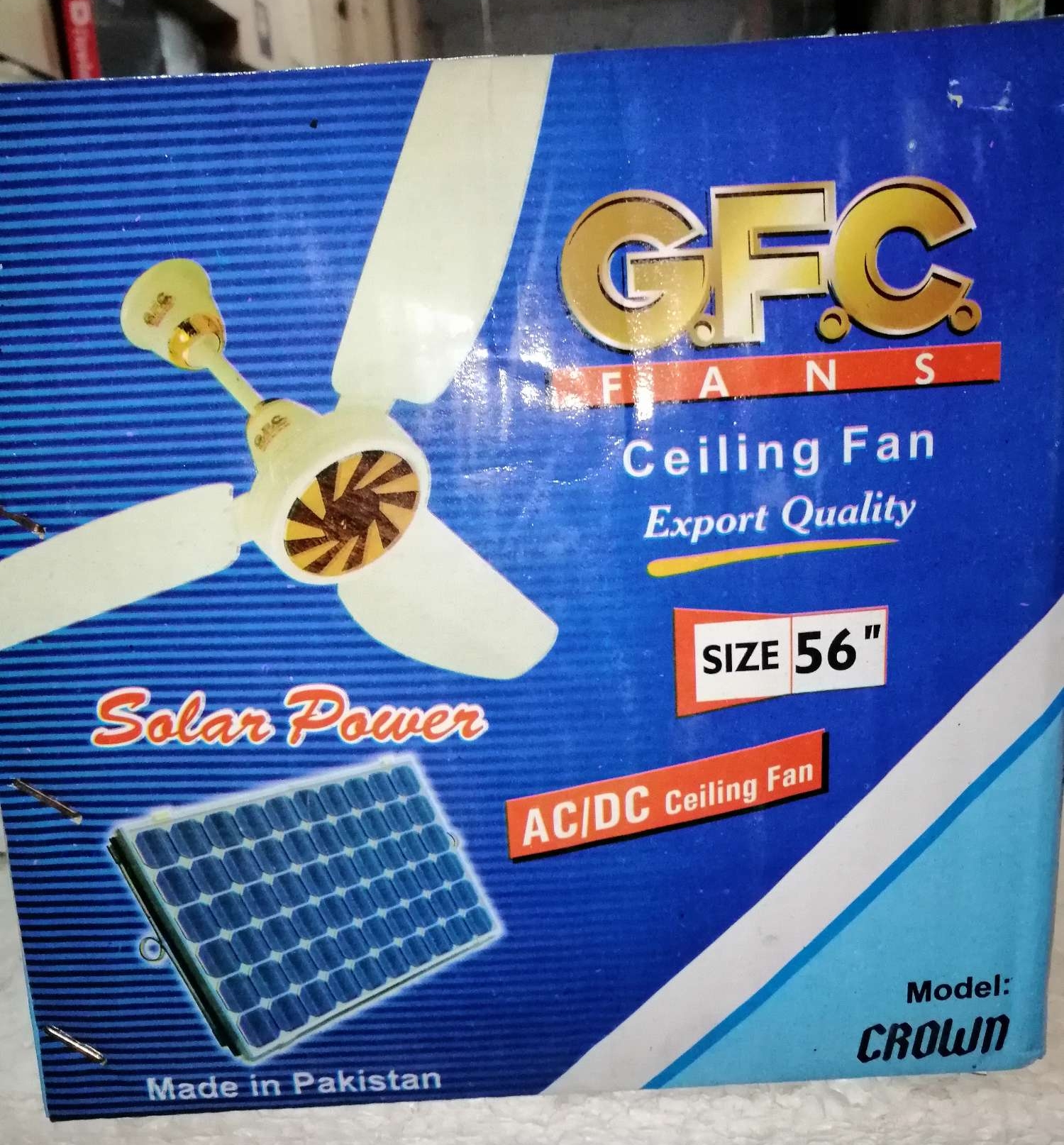 Ceiling fan GFC. AC /DC. | Daraz.pk
