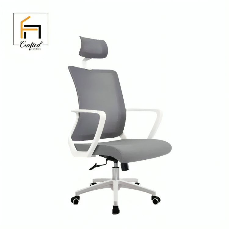 |Ergonomic,Executive High Back Office Chair-| Lumbar Support|-Crafted ...