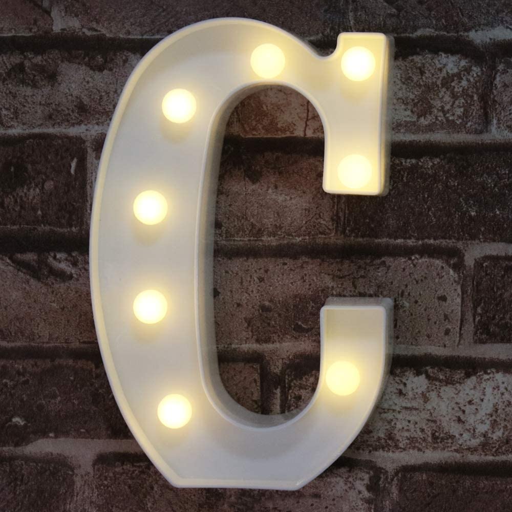 LED Letters / LED Alphabets Battery Operated - All LED Letters (A TO Z ...