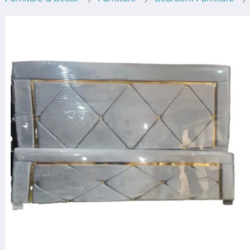 Wooden full Cushion Bed | Daraz.pk